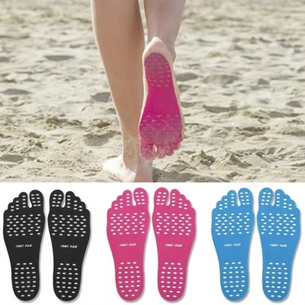 3 Pairs Summer Beach Flip-flops with Waterproof Soles, Comfortable and ...