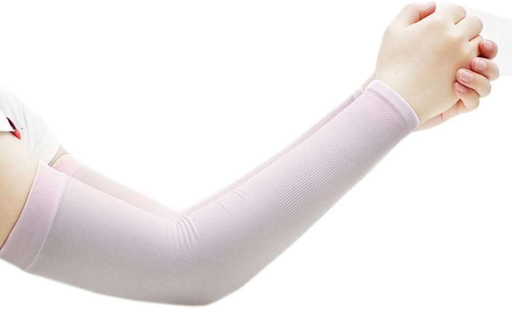 3 Pairs Summer Sunblock Arm Sleeves Cooling Arm Sleeves Cover UV Sun ...