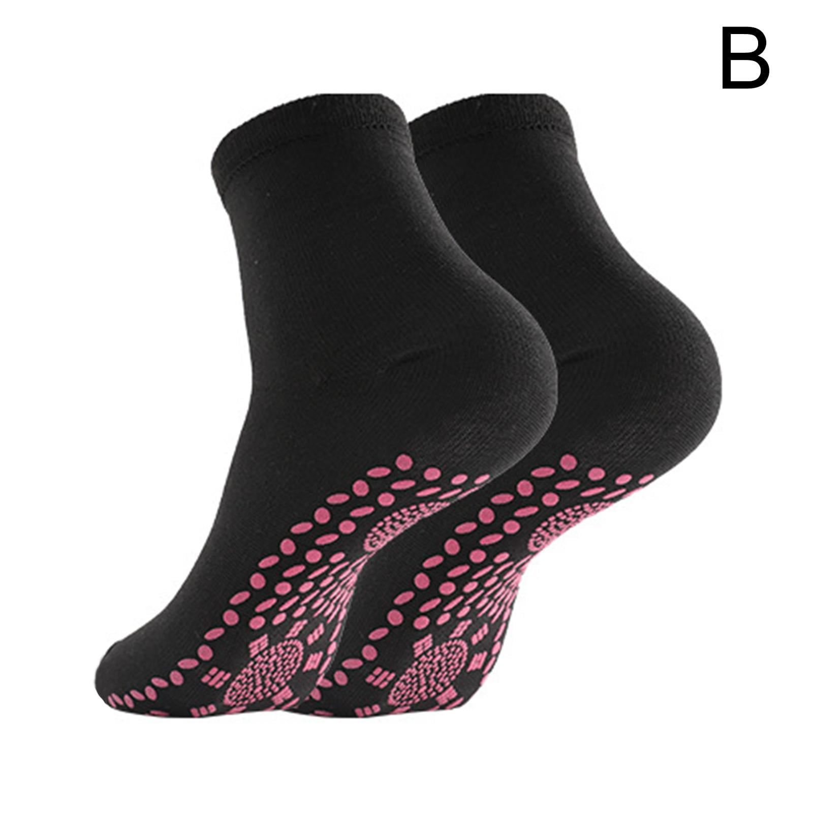 3 Pairs Tourmaline Magnetic Socks Self Heating Therapy Magnetic Socks ...