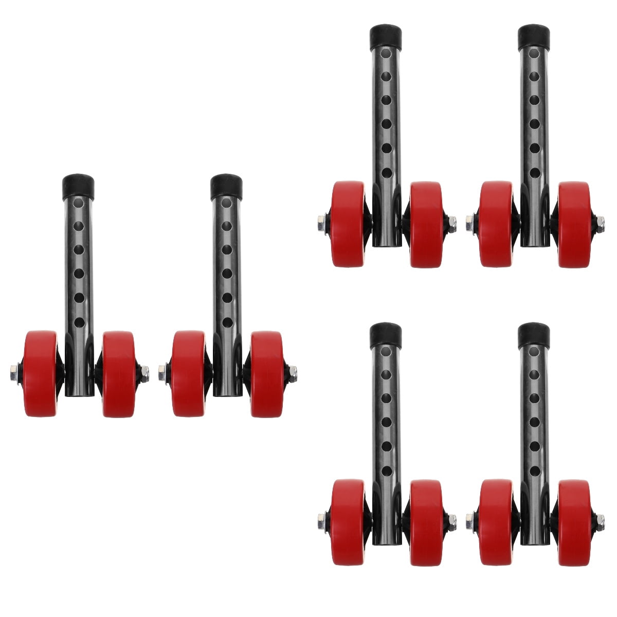 3 Pairs Wheels Replacement Multipurpose Universal Walker Walkers Feet ...