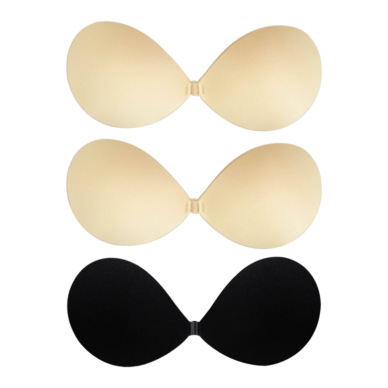DAILISHA 3 Pairs Womens Adhesive Bra Silicone Nipple Covers Push-Up ...