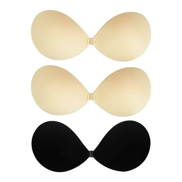 Positively BRA+ZEN Women’s Reusable Self Adhesive Backless Strapless ...