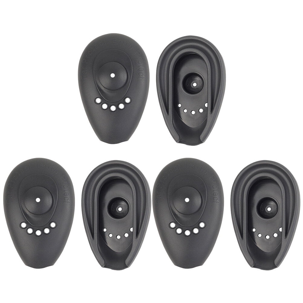 3 Pairs of Hair Dye Earmuffs Silicone Ear Protectors Ear Caps Hair ...