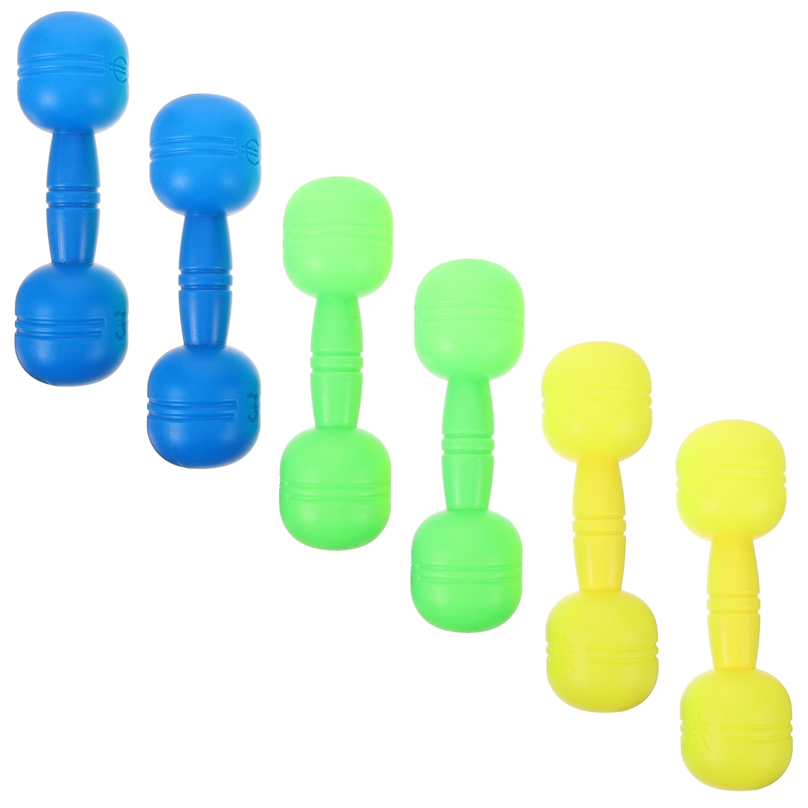 RENACLIPY Interactive Design Dumbbell Shape Baby Weight Set Kids ...