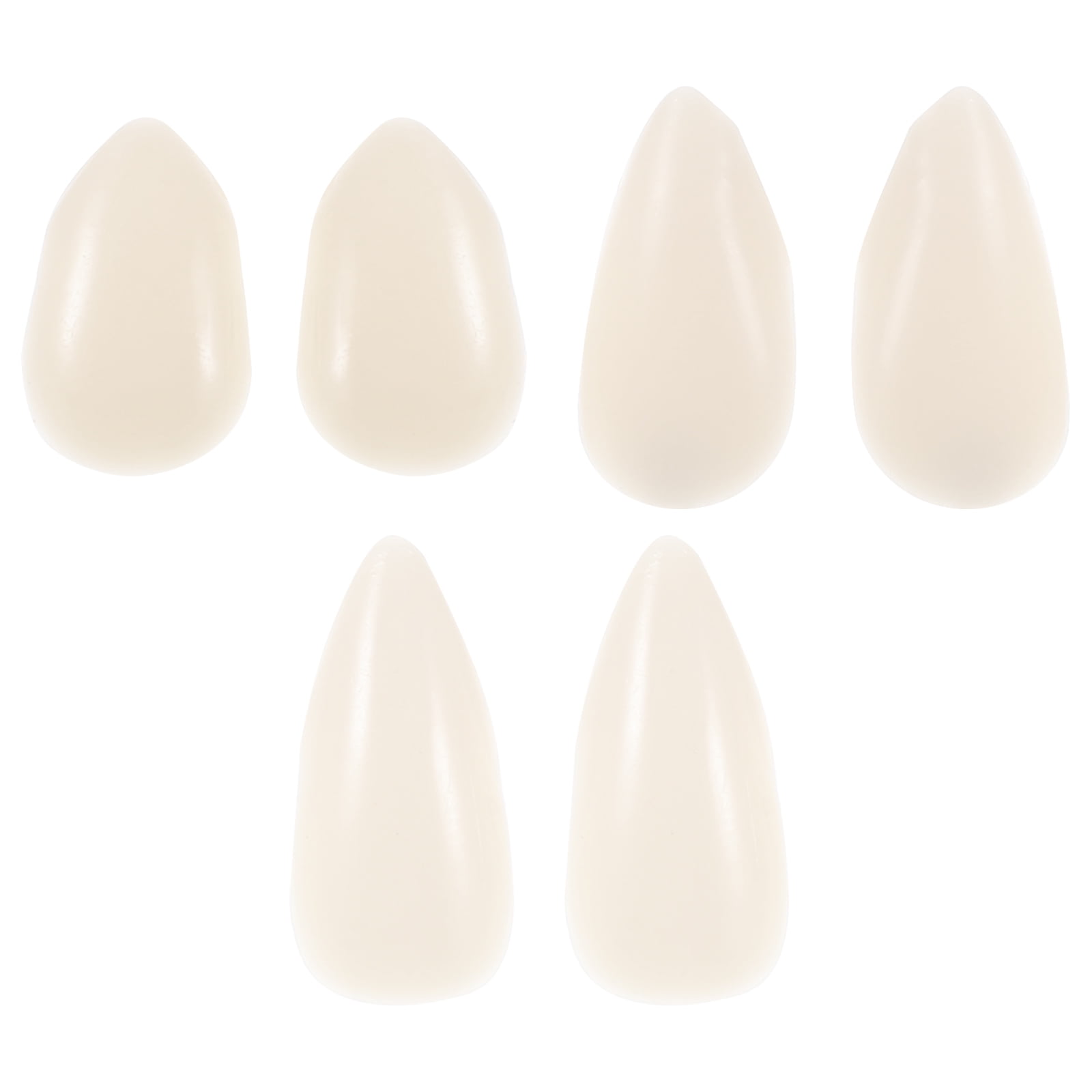 3 Pairs of Vampire Teeth Costume Fangs Fake Teeth for Cosplay Party ...