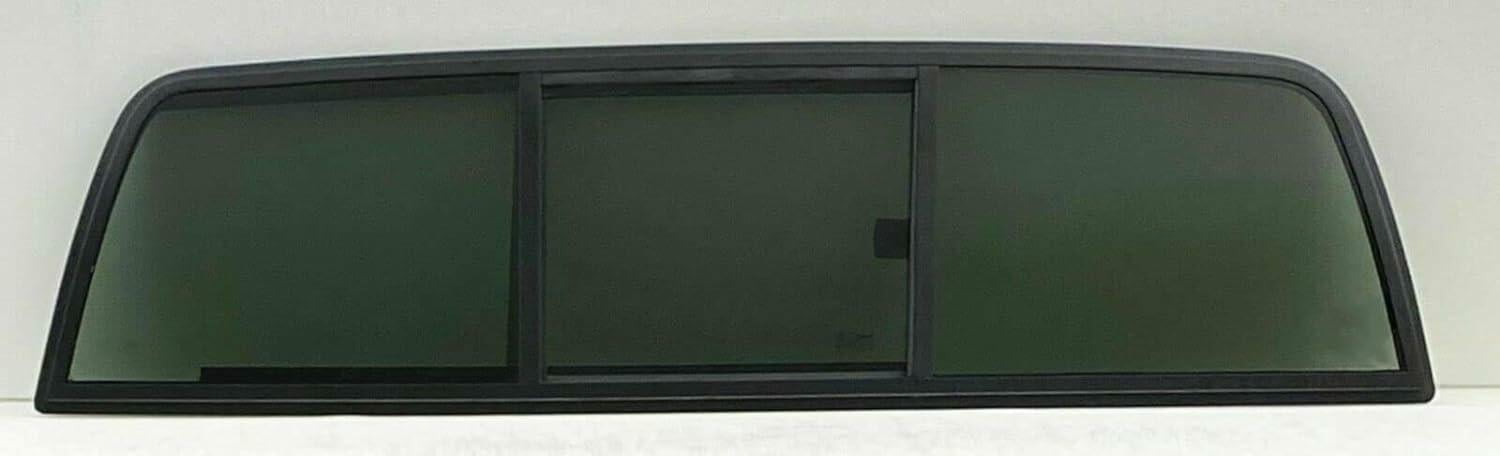 NAGD Manual Rear Slider Window Glass, 3-Panel, Tempered, Fits Toyota ...