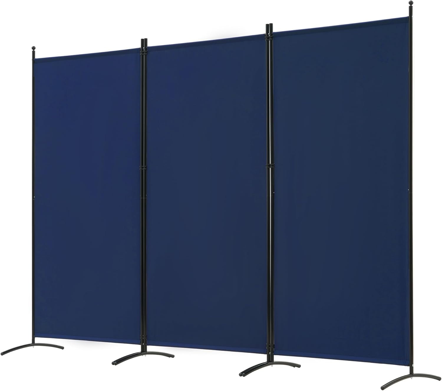 3 Panel Room Divider Folding Partition Privacy Screens, Freestanding ...