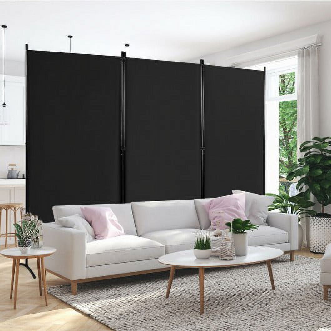 3-Panel Room Divider Folding Privacy Partition Screen for Office Room ...