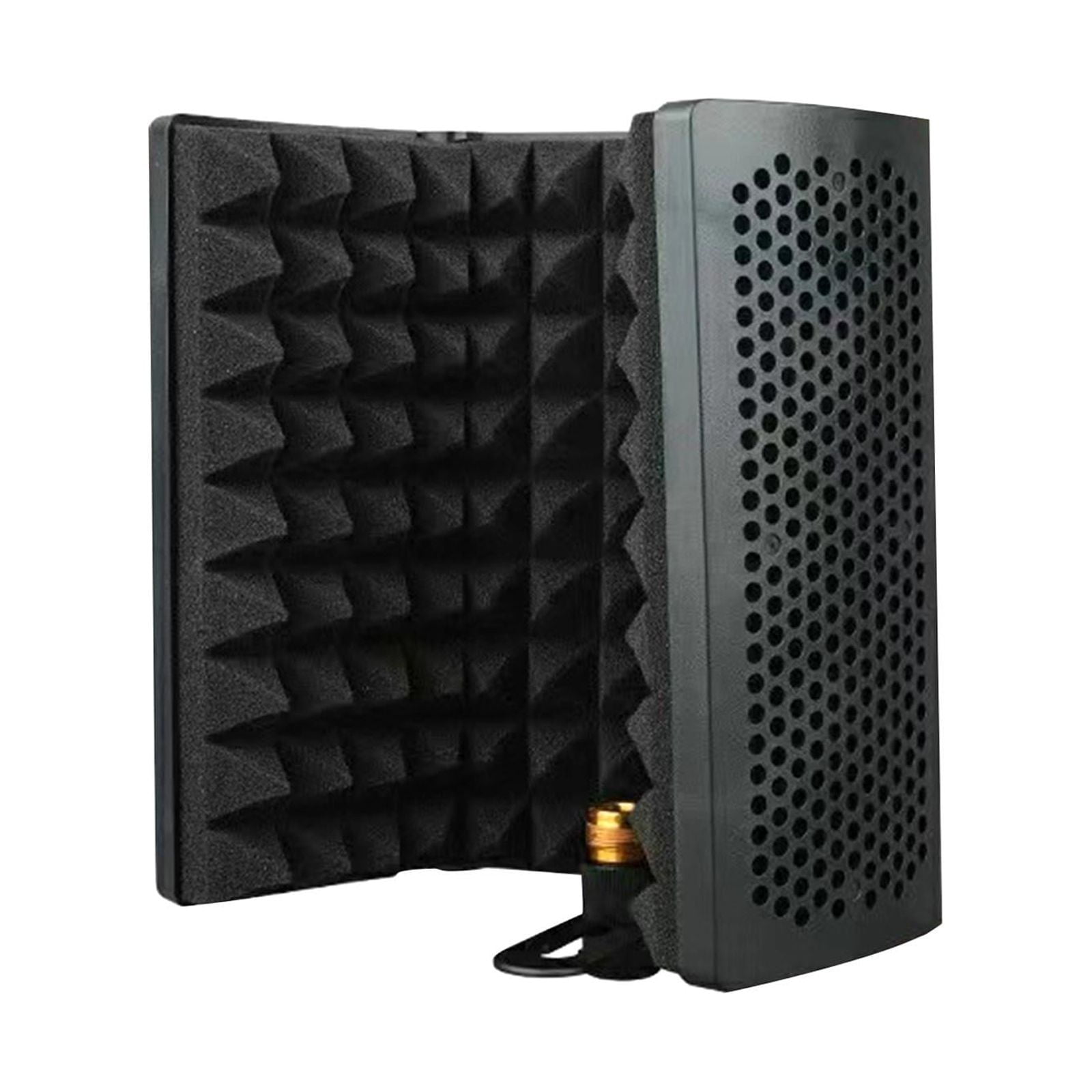 3 Panels Microphone Adjustable Foldable Vocal Recording Panel Wind ...