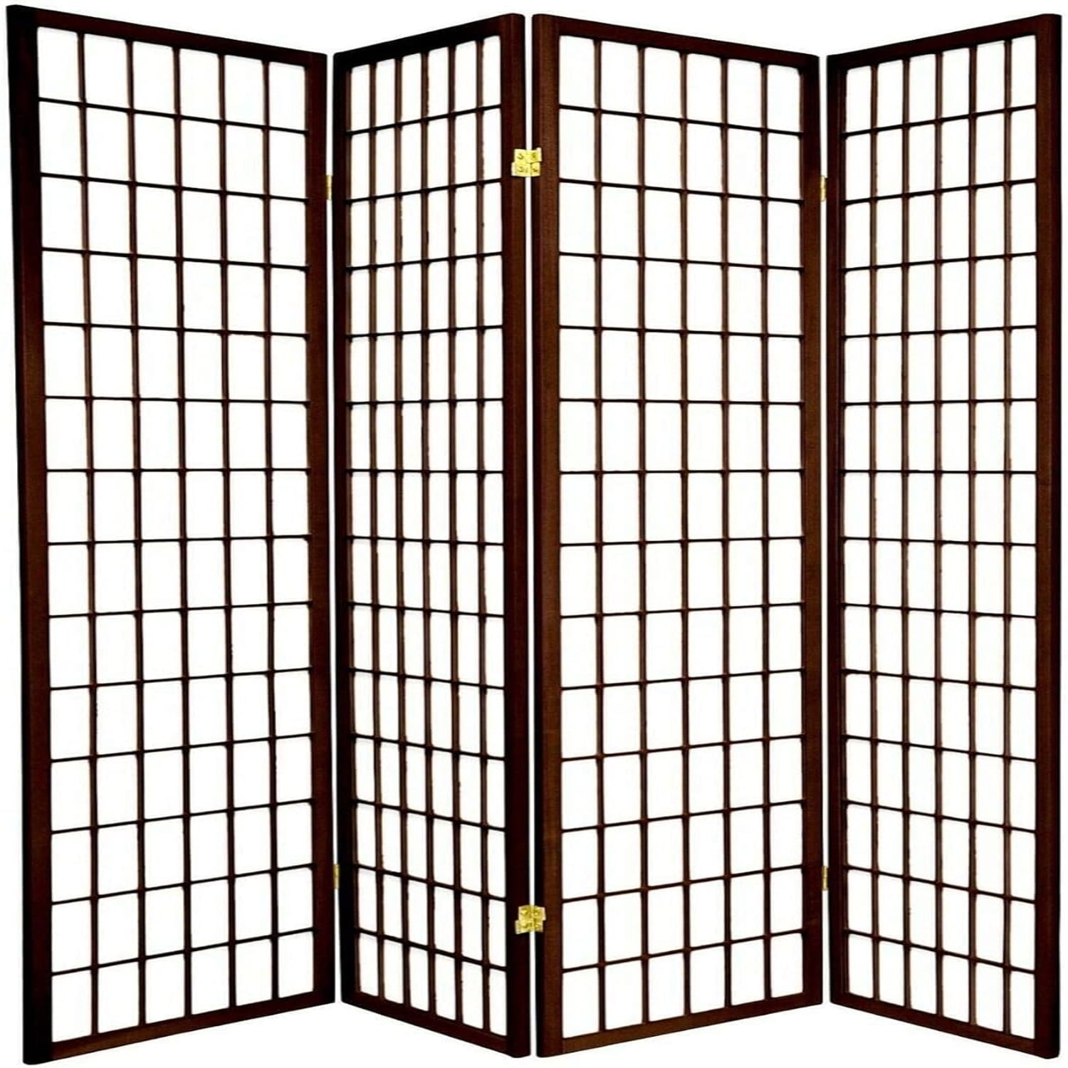 3 Panels Room Divider Privacy Screen Japanese Shoji Style Finish 71 ...