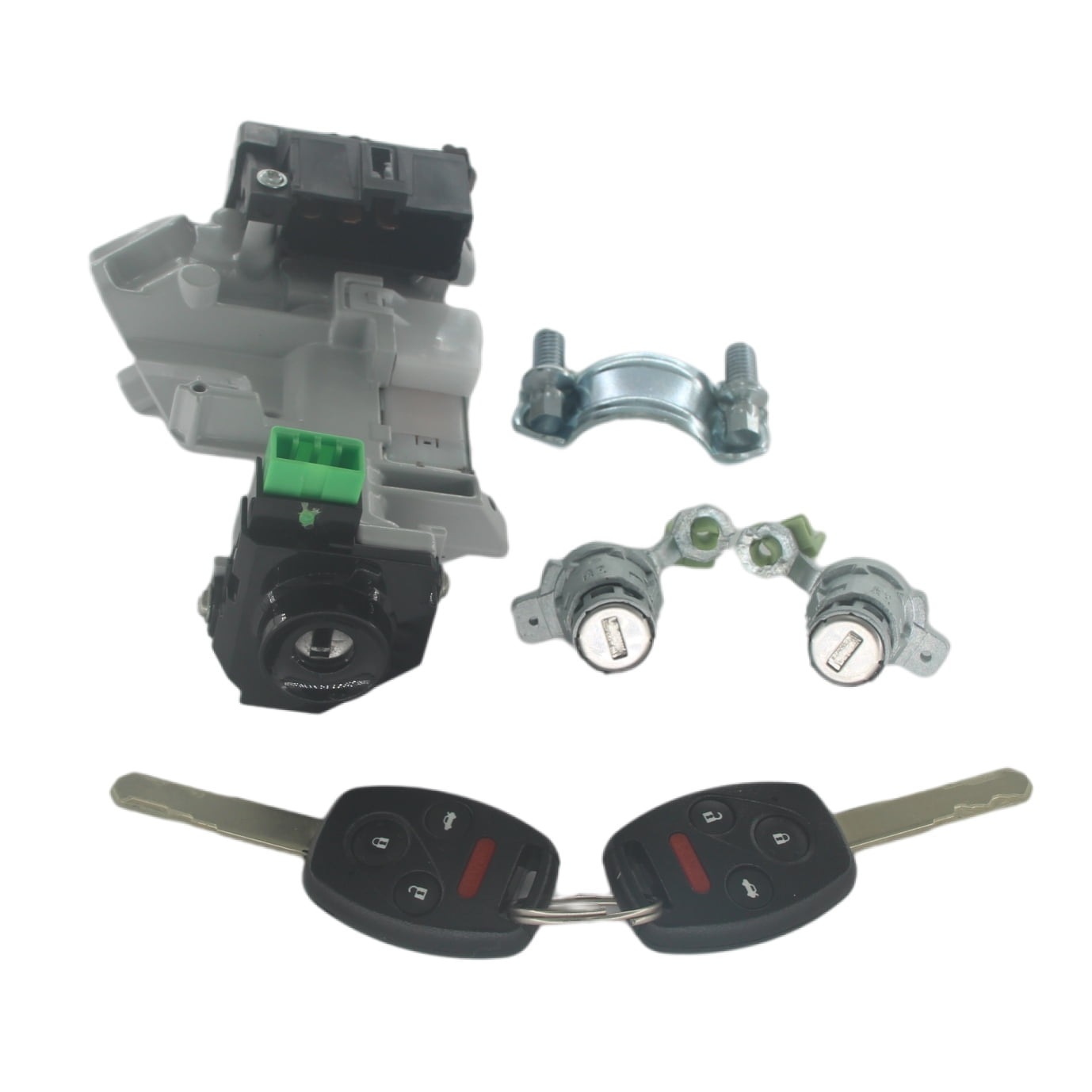 3 Panic Button Keys-AL138B-Complete Ignition Starter Switch Set, Door ...