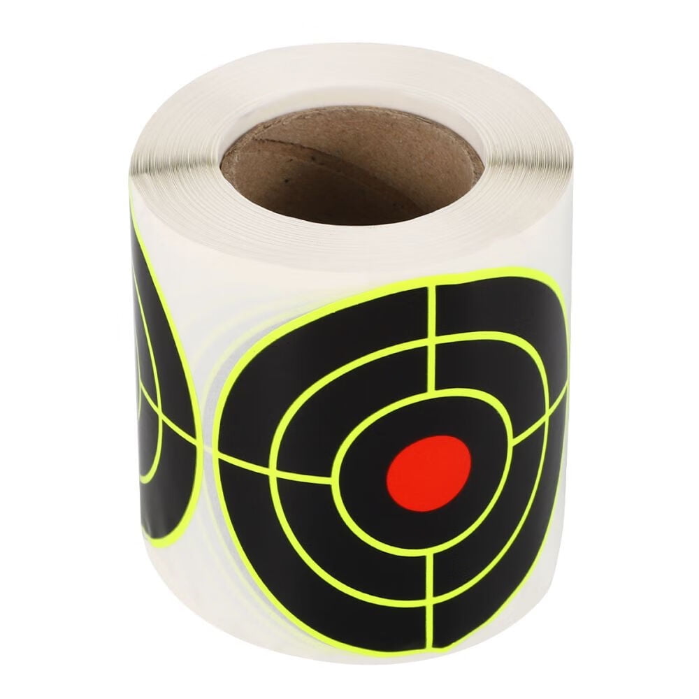 3" Paper Target Shooting Target Fluorescent(250PCS/Roll) - Walmart.com