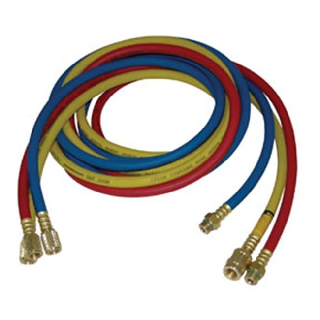 3 Pc. 96 In. R-134A Charging Hose Set - Walmart.com