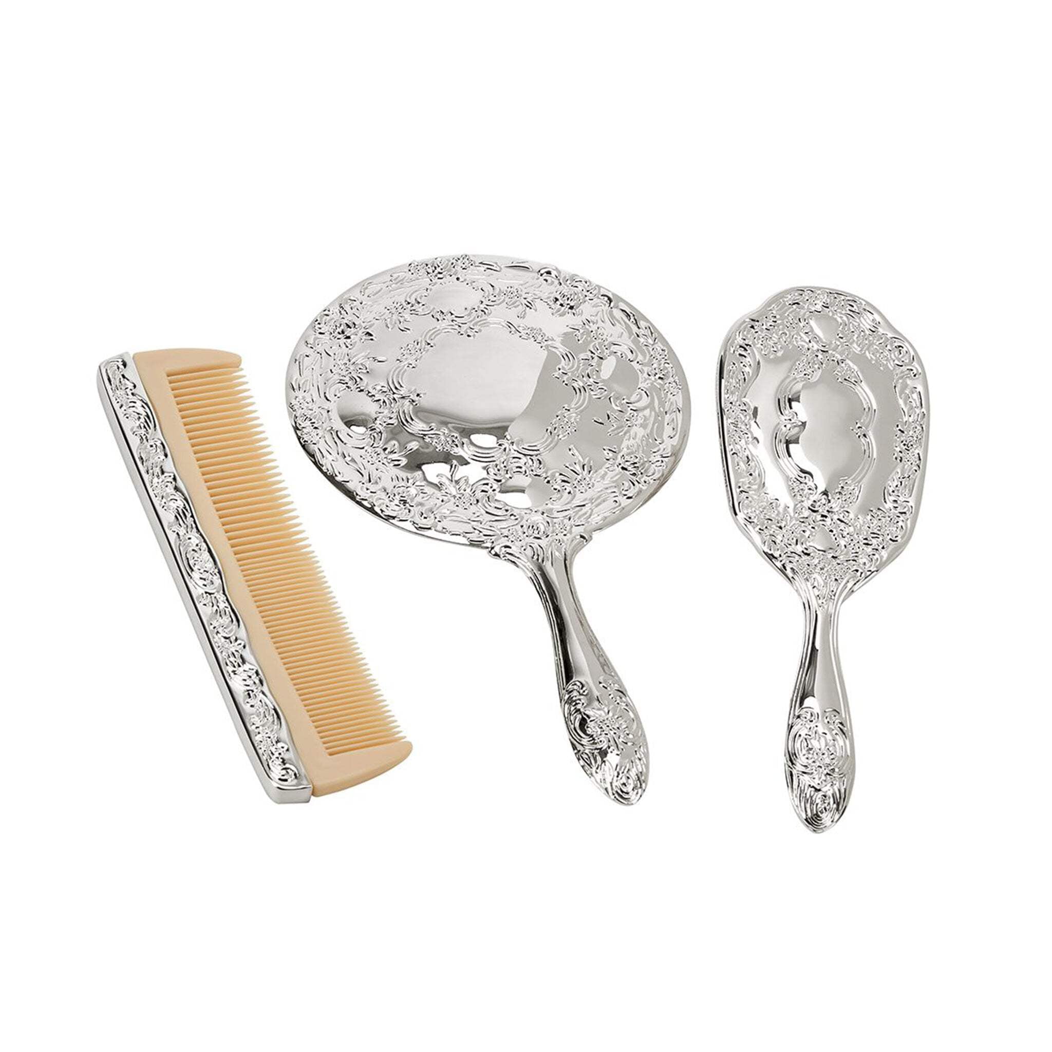 3-Pc Brush Set in Nickel - Walmart.com