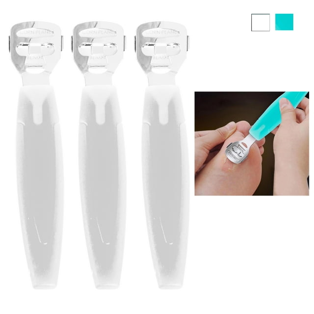 3 Pc Callus Remover Hard Dead Skin Corn Cutter Shaver Pedicure Foot ...
