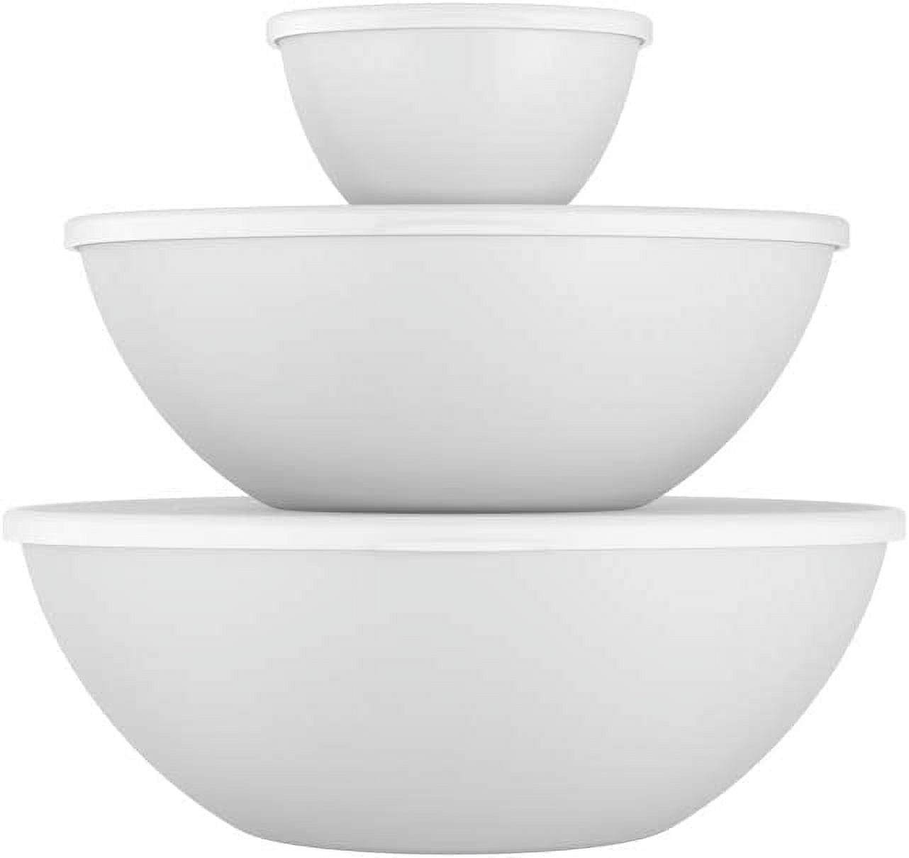 3-Pc Container Set (Pint, Quart, and 2 Quart) White - Walmart.com