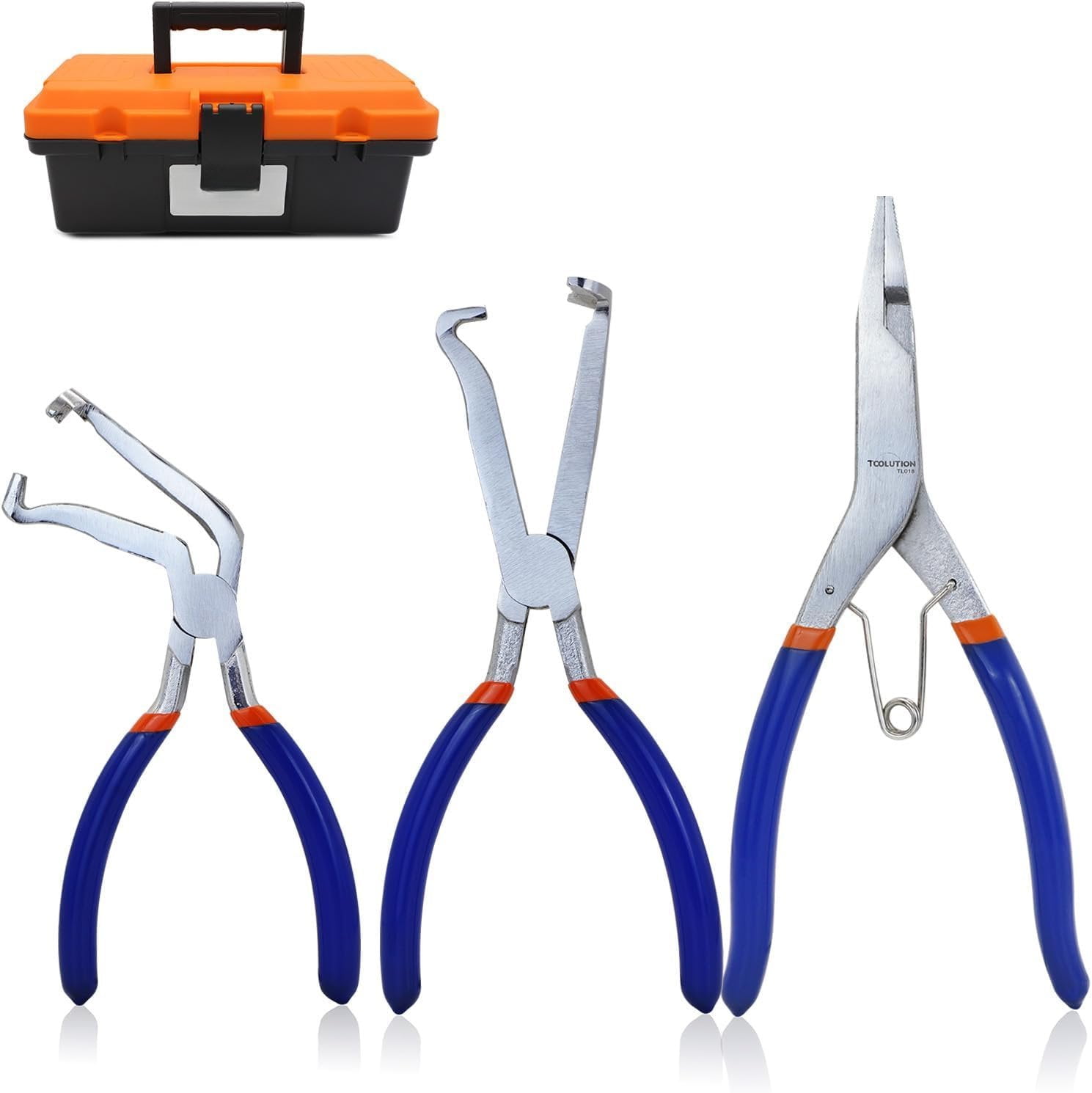 3-Pc Electrical Disconnect Pliers Kit - 8" Straight & 60? Angle ...