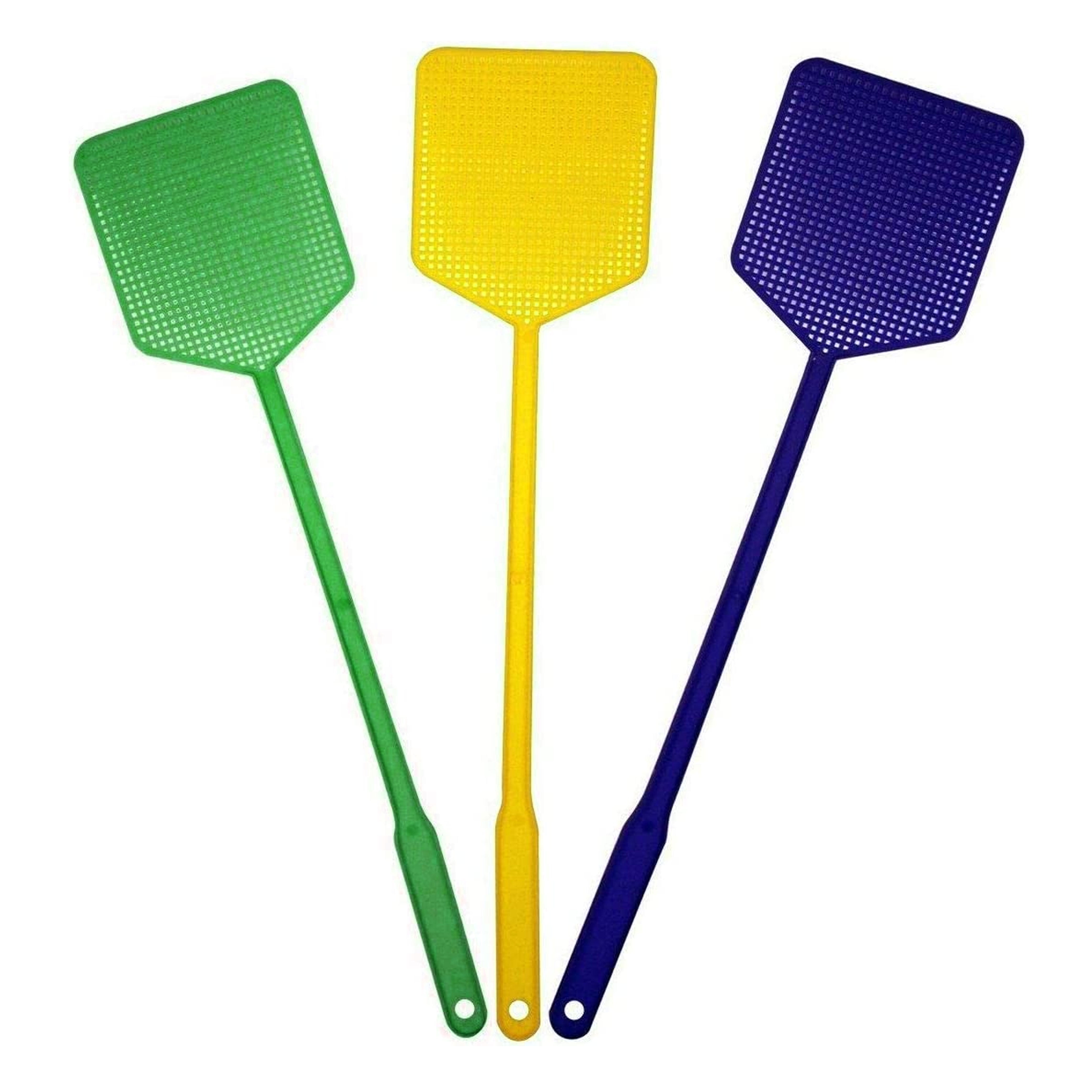 3 Pc Fly Swatter Racket Bug Mosquito Insect Killer Pest Wasps Outdoor ...