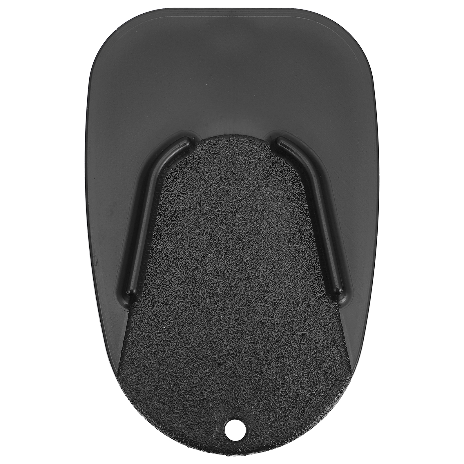 3 Pc Foot Pad Motorcycle Kick Stand Motorbike Side Support Plate Abs ...