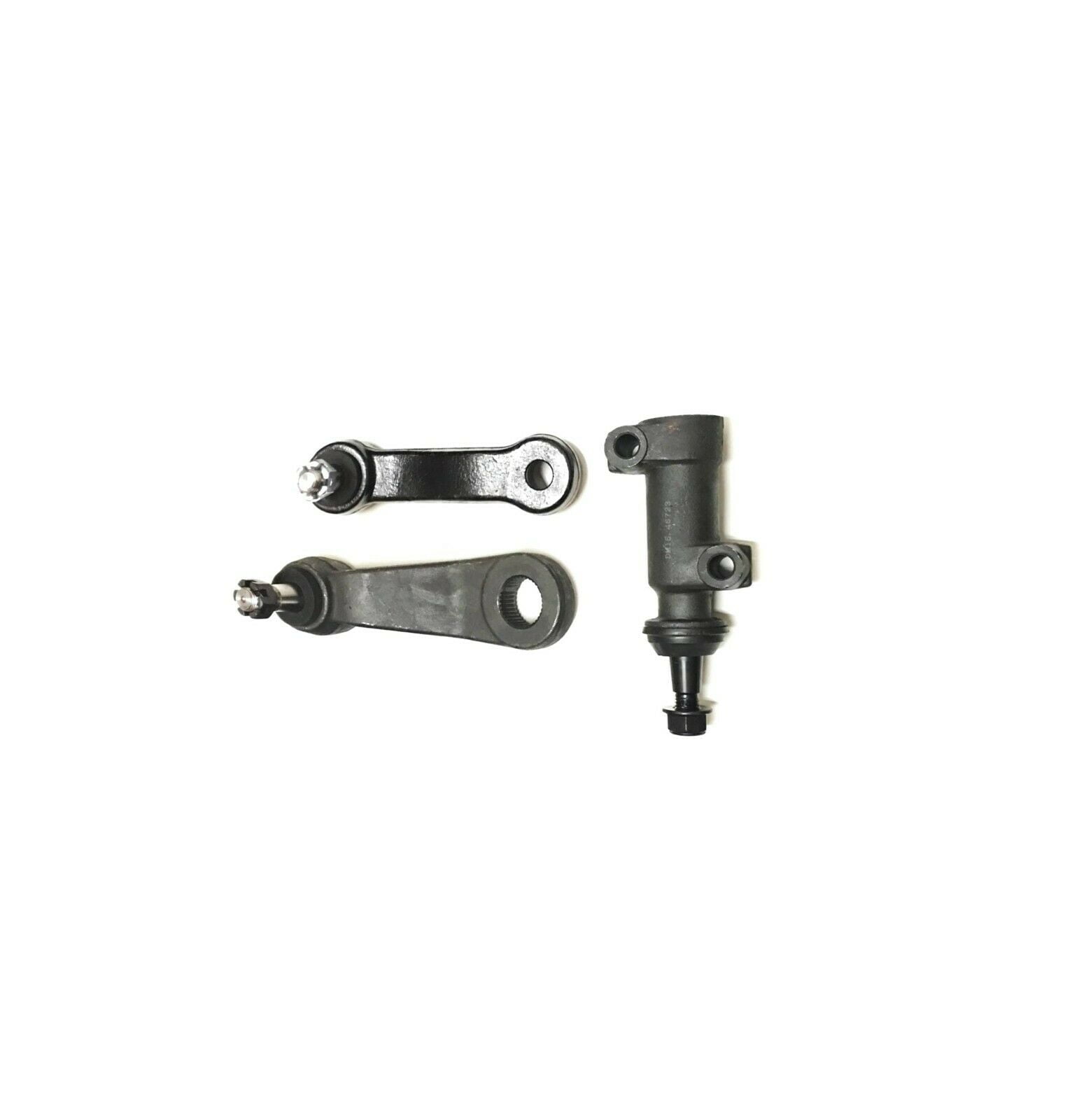 3 Pc Front Steering Pitman & Idler Arm with Idler Bracket Assembly ...