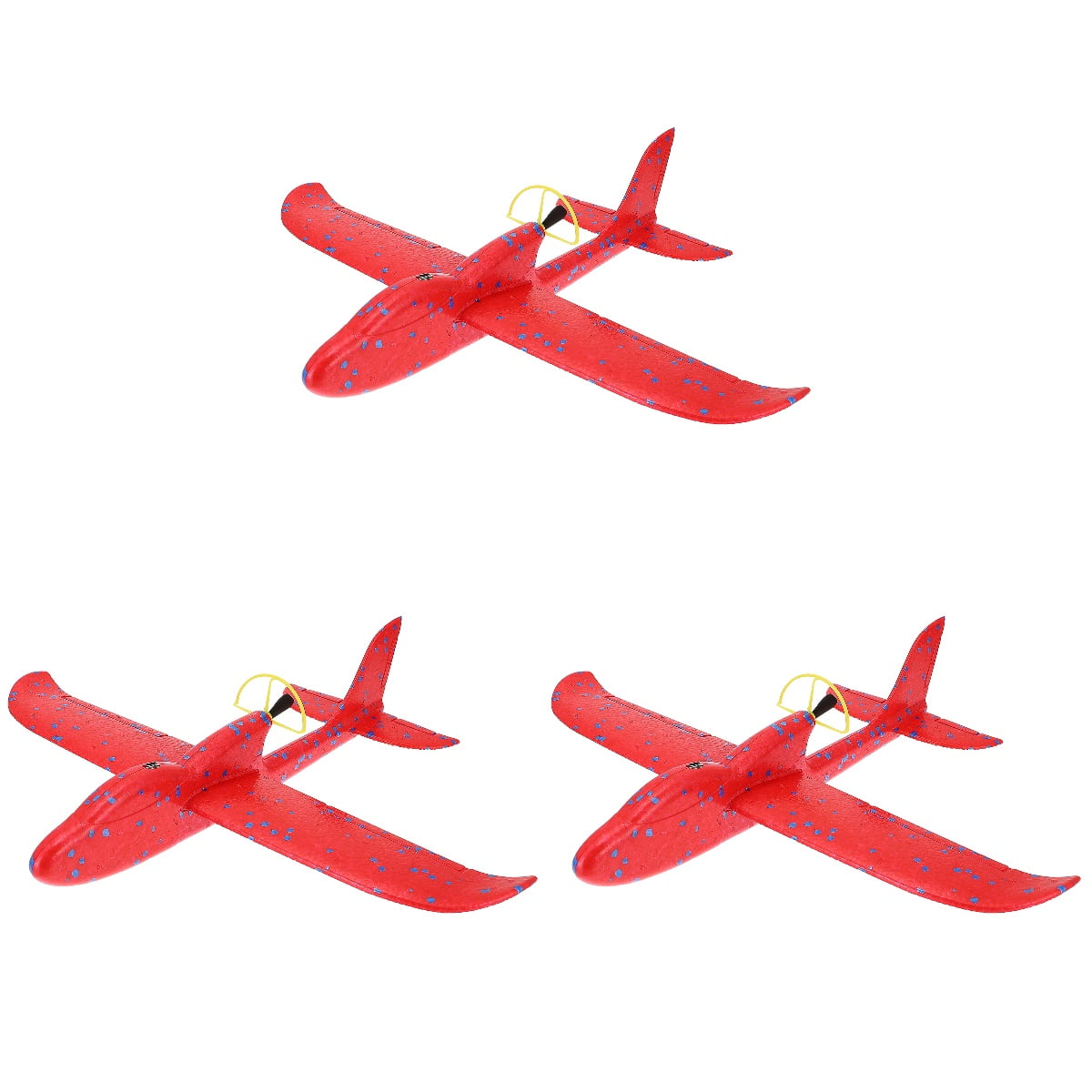 3 Pc Hand Tossed Gyroplane Toys Electric Aircraft Toy Electric Airplane ...