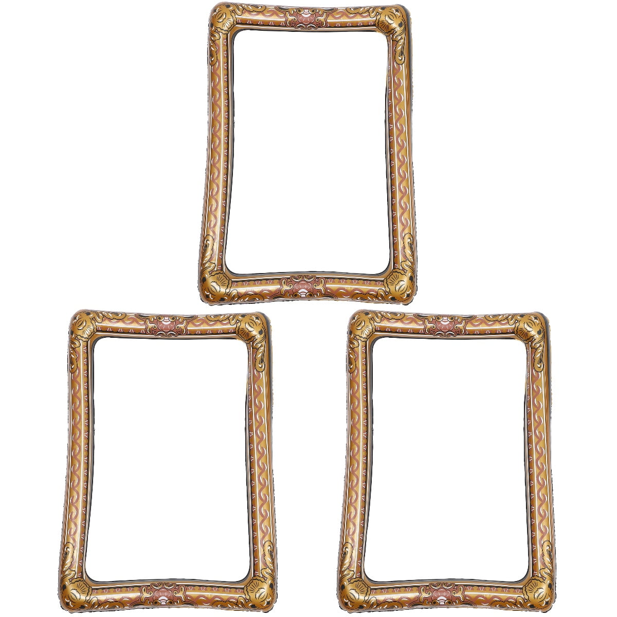 3 Pc Inflatable Photo Frame Picture Frames Booth Props Selfie ...