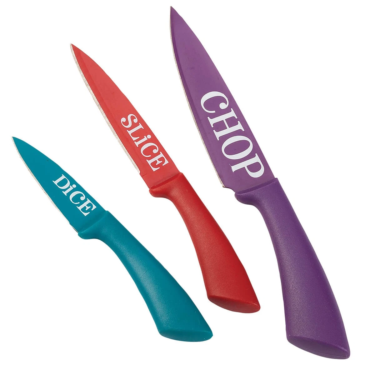 3 Pc. Kitchen Chop, Slice And Dice Knife Set By Chef'S Pride - Walmart.com