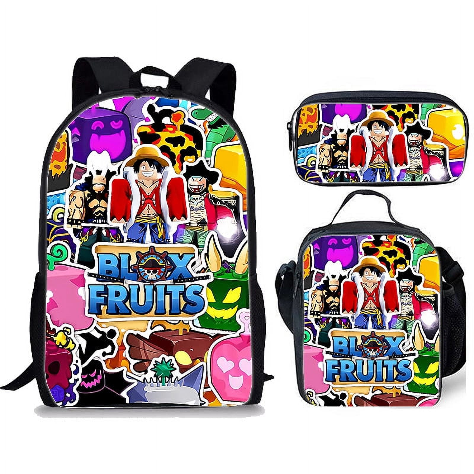 3 Pc ROBLOX GAME ROBLOX Fun Campus Backpack, Unisex School Start ...