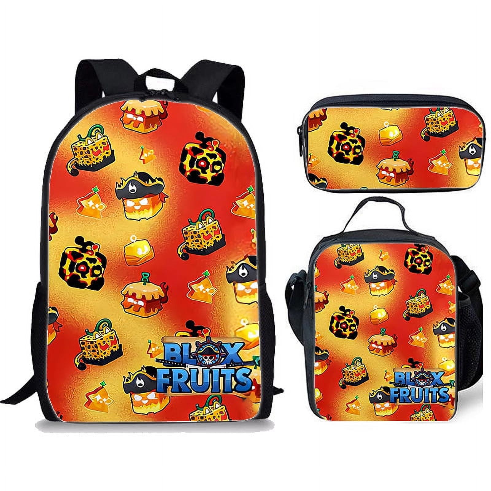 3 Pc ROBLOX GAME ROBLOX Fun Campus Backpack, Unisex School Start ...
