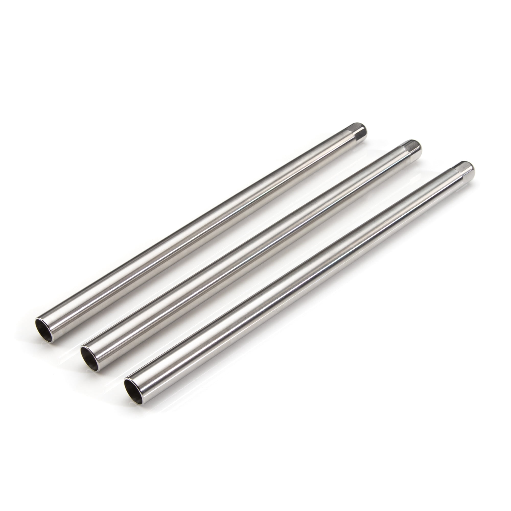 3-Pc Stainless Steel Female 1/2in. x 20 Hex End XL Wheel Hanger Lug ...