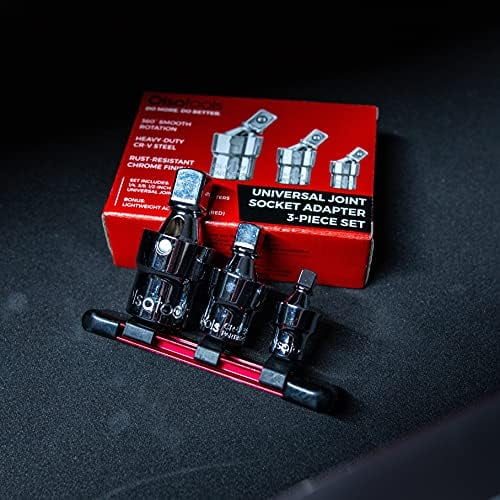 3 Pc. Universal Joint Set | 1/2-Inch, 3/8-Inch & 1/4-Inch Drive | Ball ...