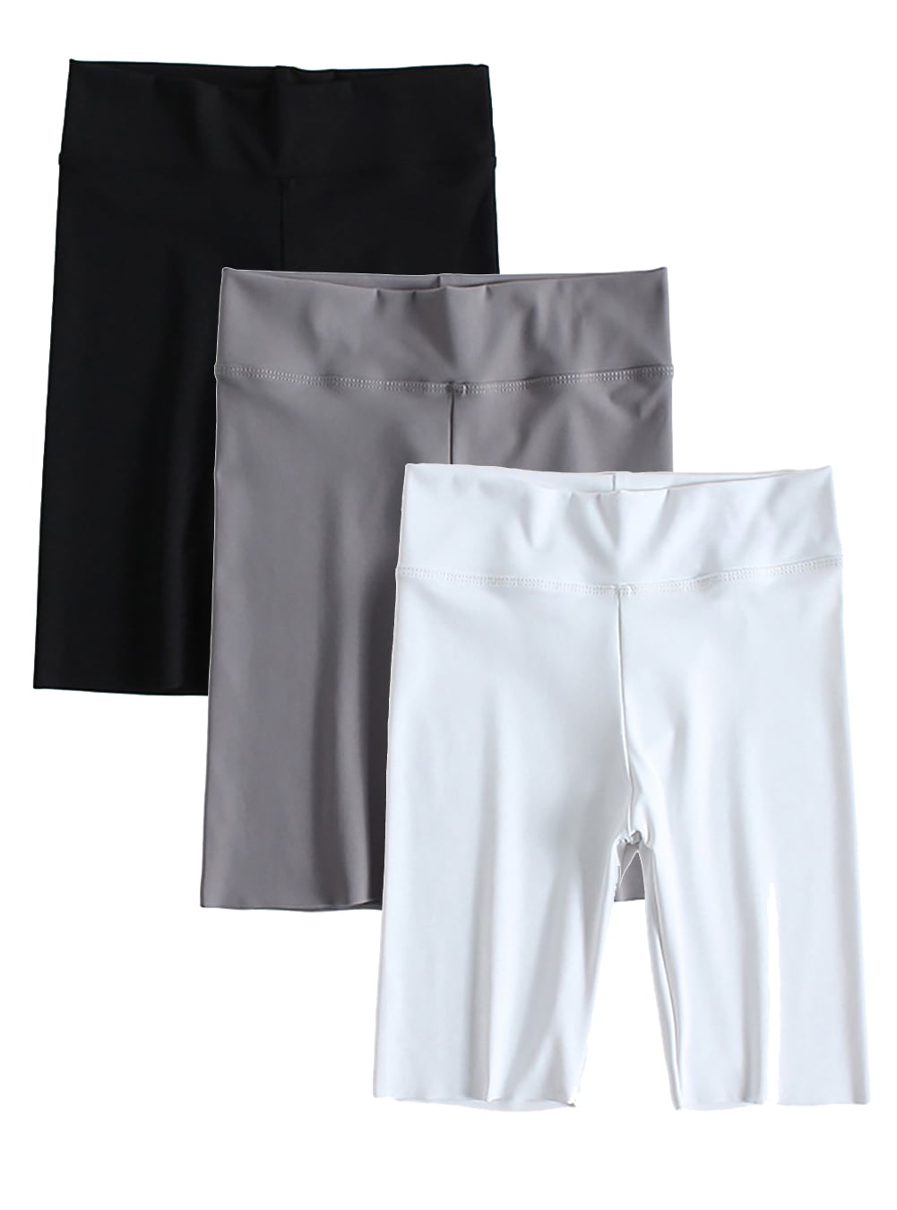 3 Pcak Girls 5" Athletic Shorts High Waisted Yoga Dance Shorts Comfy ...