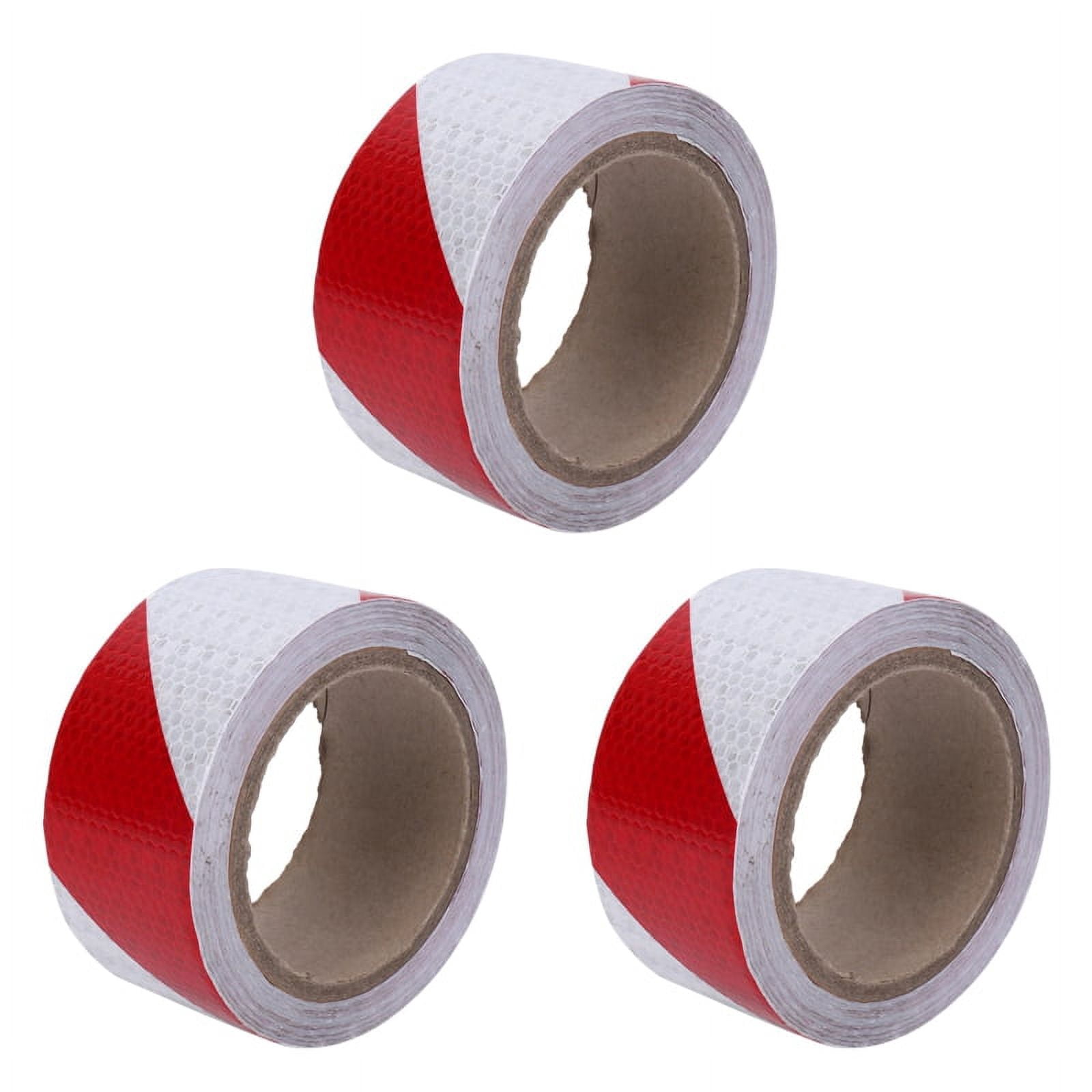 3 Pcs 10m x 5cm Warning Tape Reflective Tape Self Adhesive Tape ...