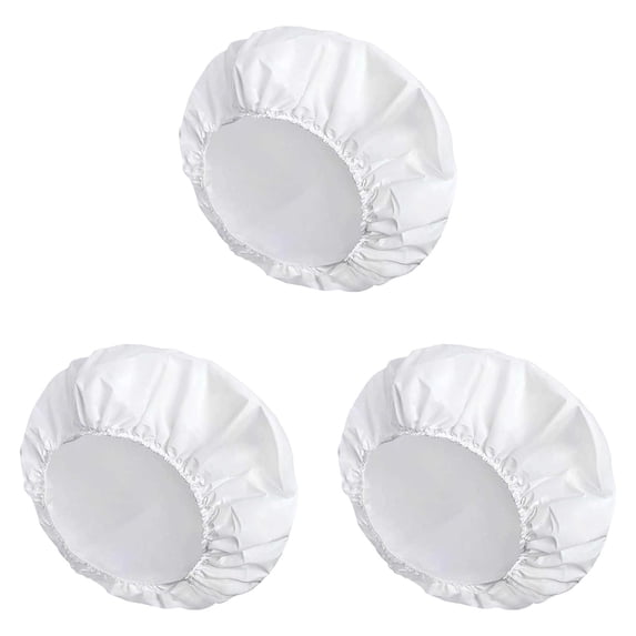 3 Pcs 11.4" Shower Caps for Women Reusable Waterproof, EVA Single Layer ...