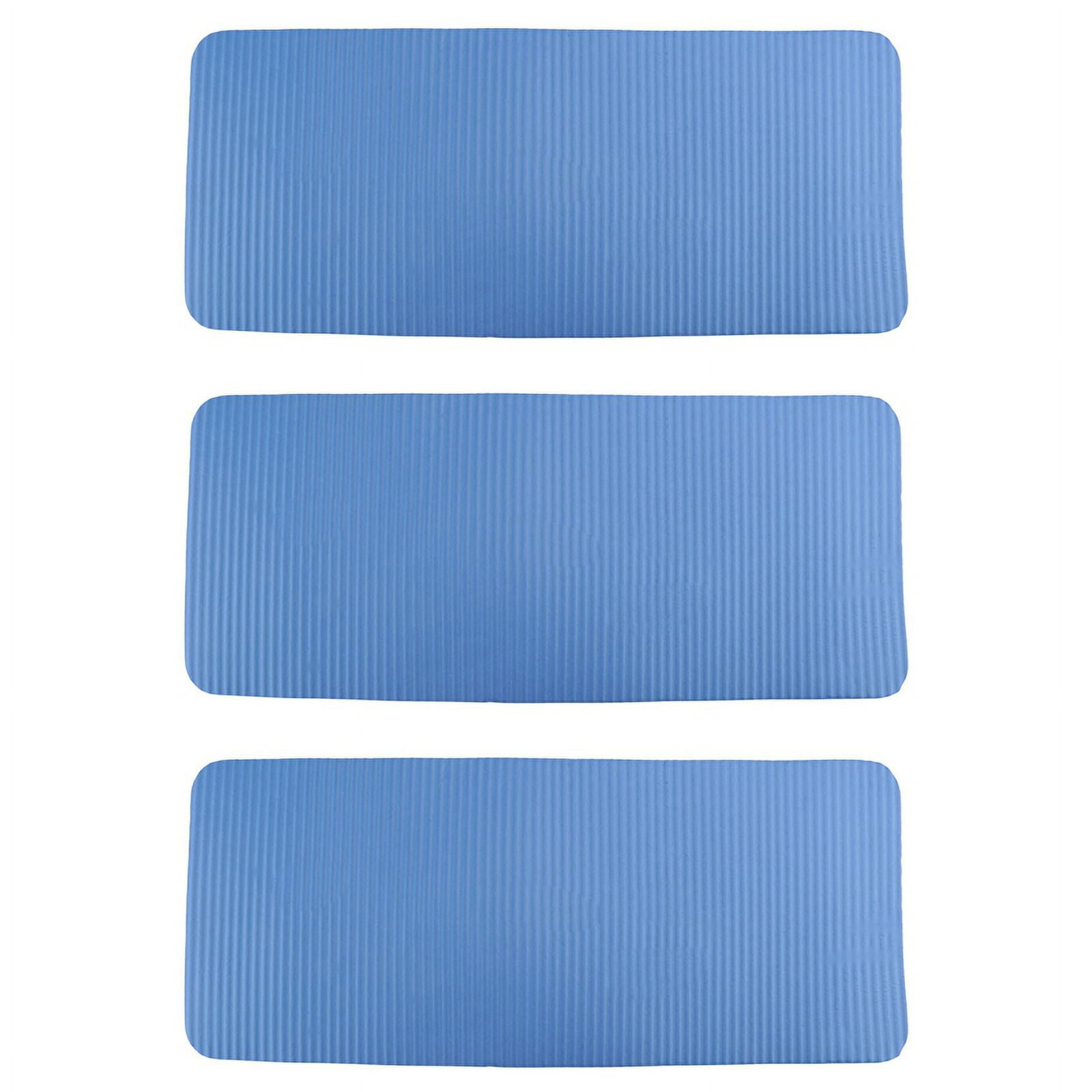 3 Pcs 15MM Thick Yoga Mat Comfort Foam Knee Elbow Pad Mats for Exercise ...