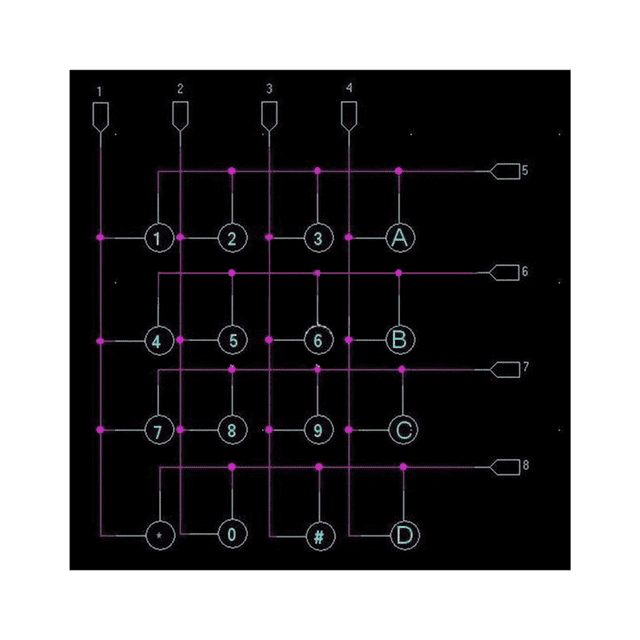 3 Pcs 16 Key Keyboard Modules Matrixes Array Modules Keyboard ...