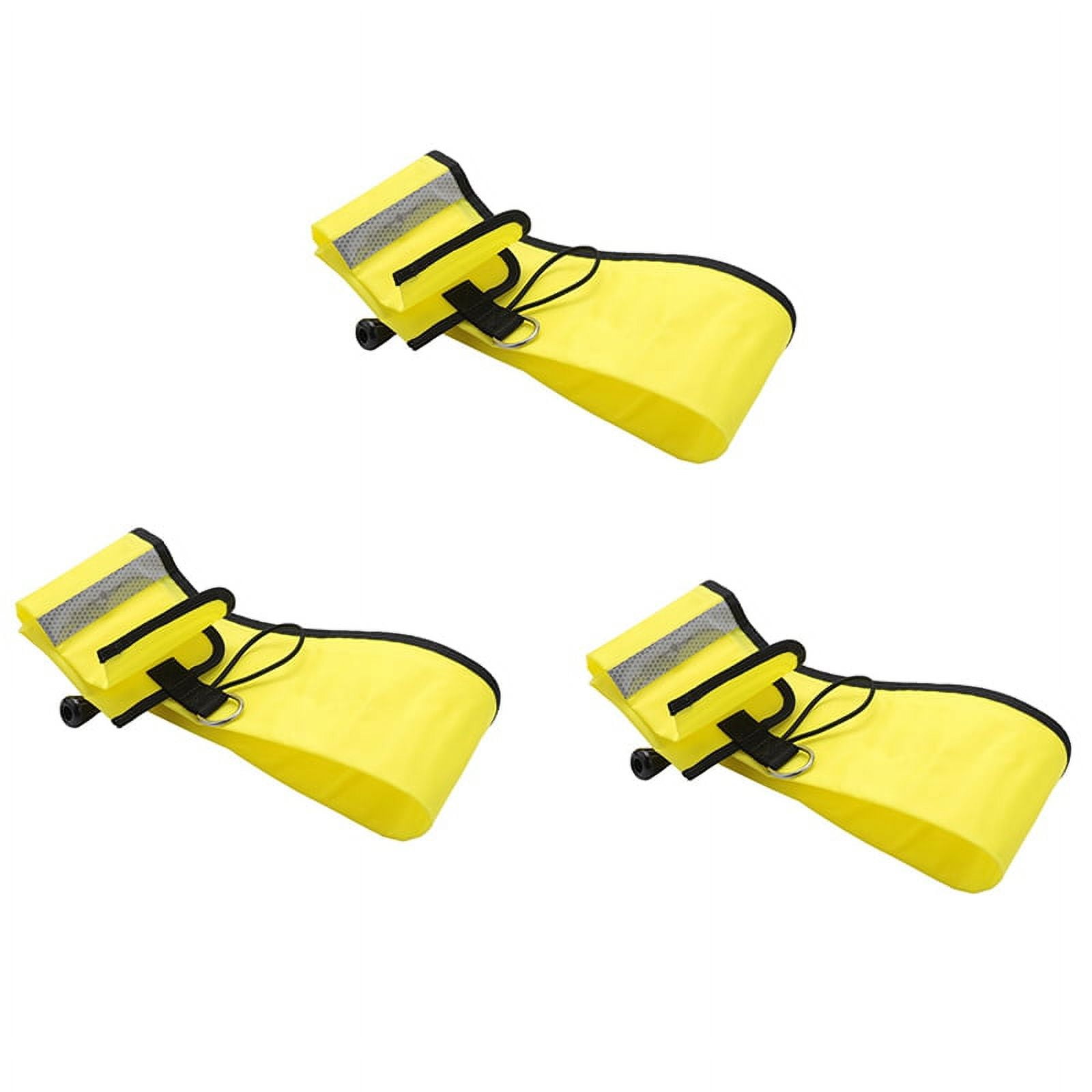 3 Pcs 1M Scuba Diving Inflatable SMB Signal Marker Buoy Visibility ...