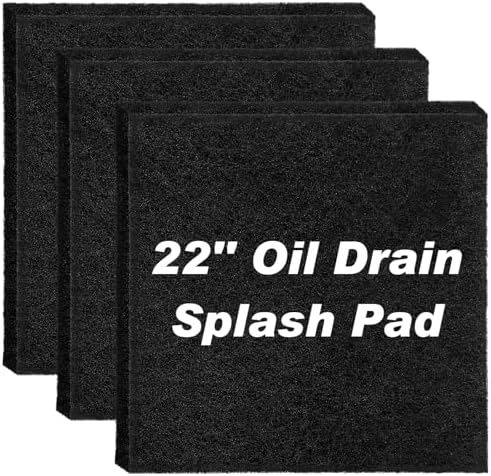 3 Pcs 22'' Oil Drain Splash Pad, Heat-Resistant Square No-Splatter Pad ...