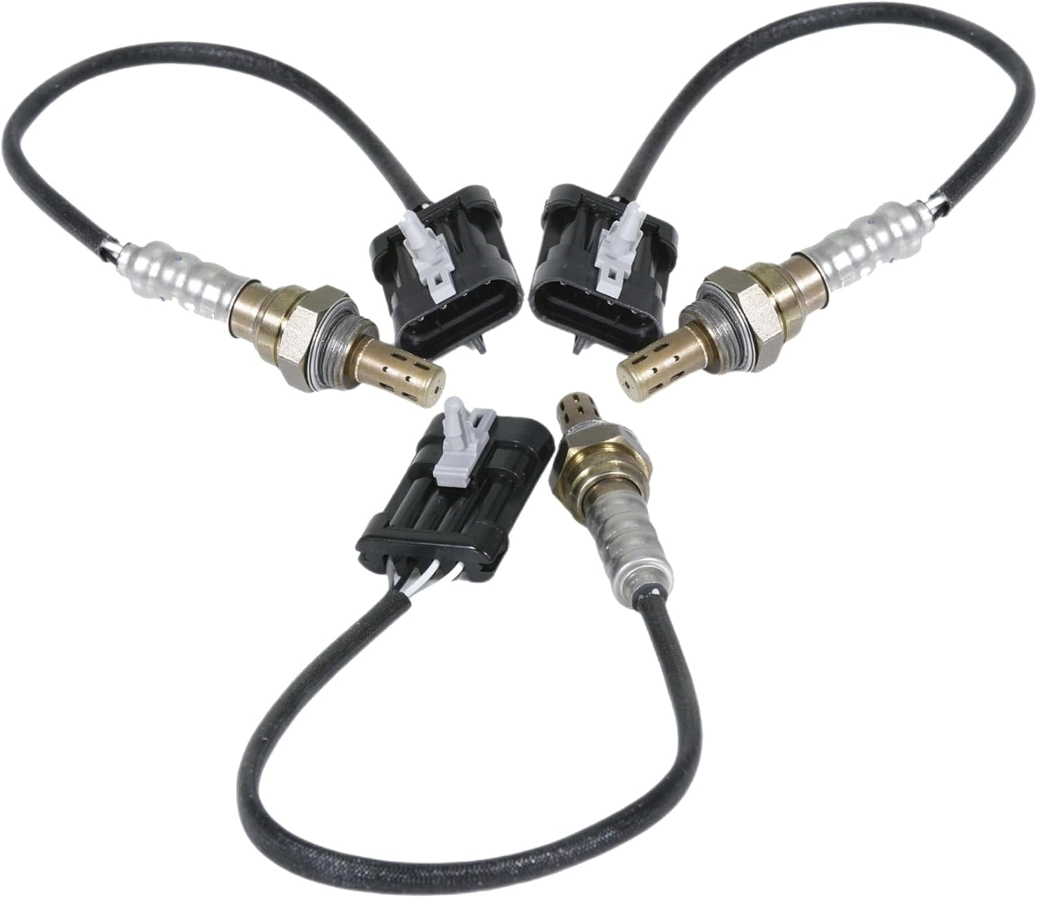 3 Pcs 234-4012 O2 Sensors Replacement for Chevy 1996-2001 Blazer S10 ...
