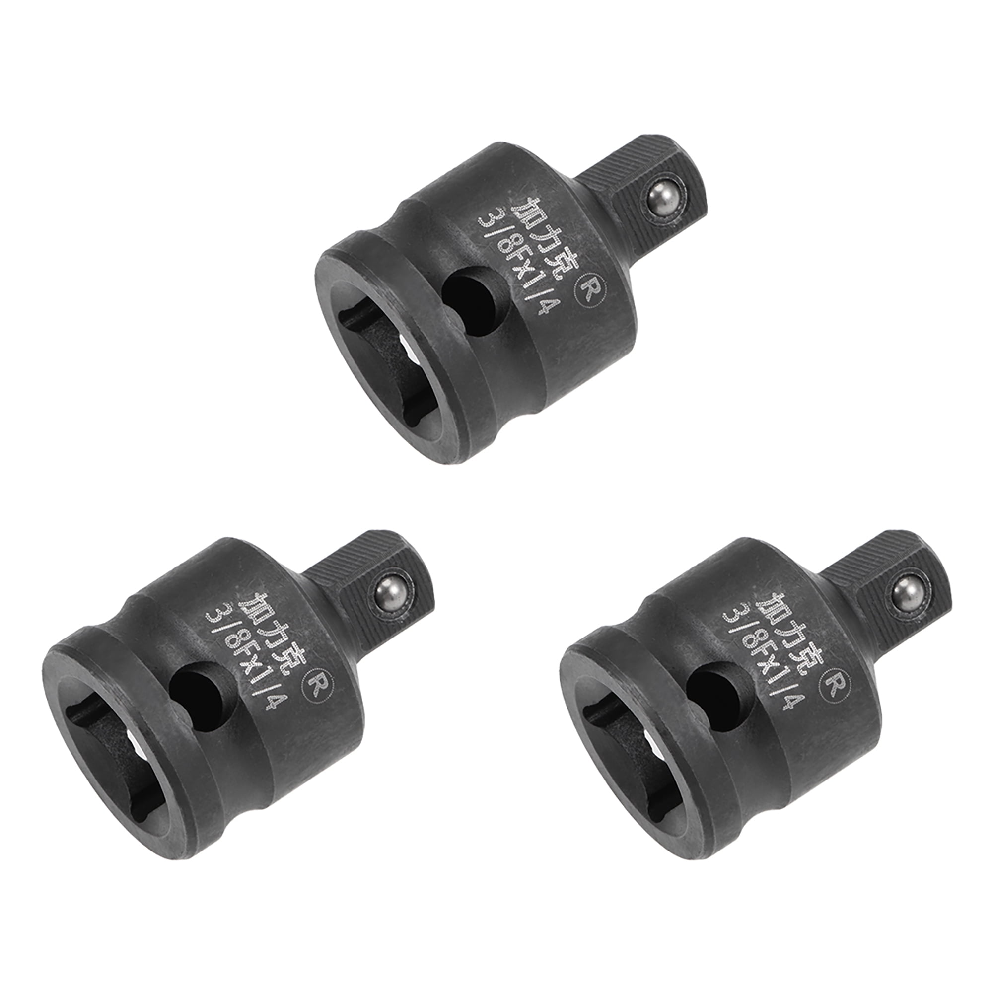 Uxcell 3/8" Drive (F) x 1/4" (M) Impact Socket Reducer for Ratchet ...