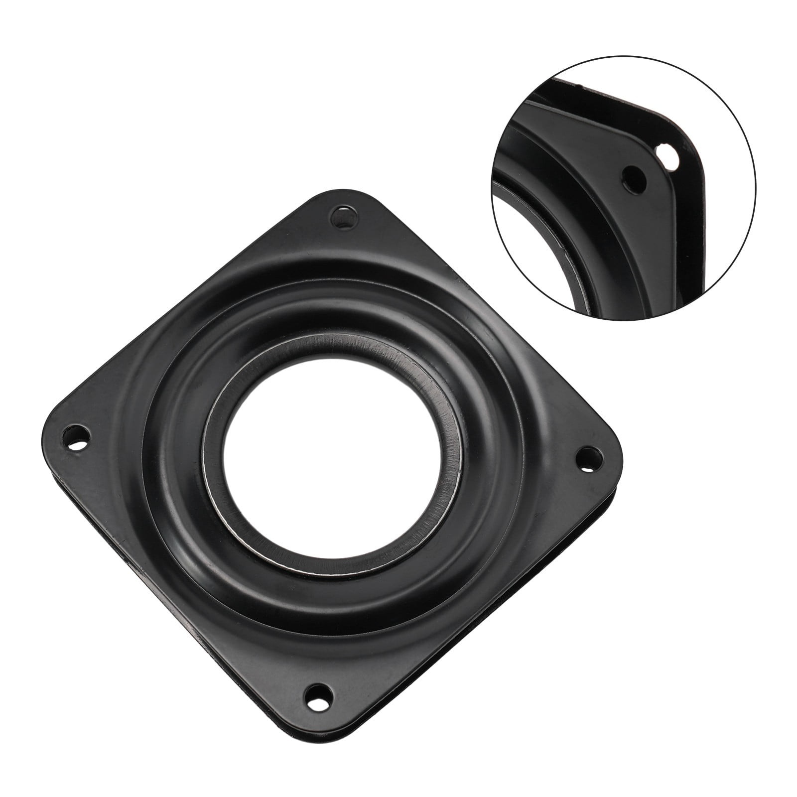 3 Pcs 360 Degrees Swivel Plates Rotating Bearing Metal Rolling Bearing ...