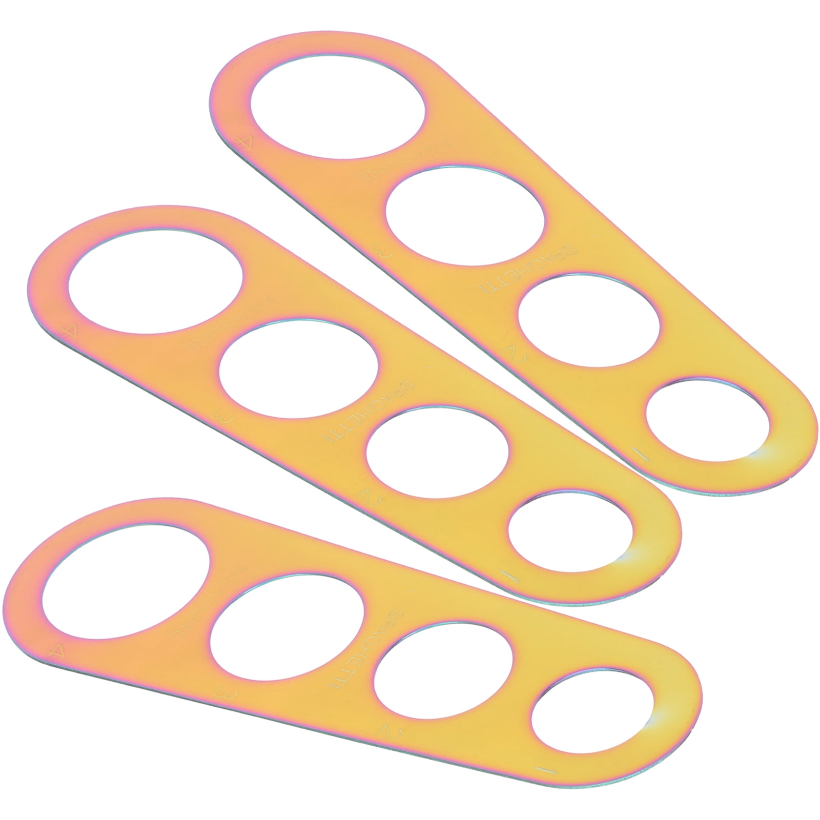 3 Pcs 4-Hole Pasta Ruler Pasta Noodles Kitchen Cooking Tool Pasta ...