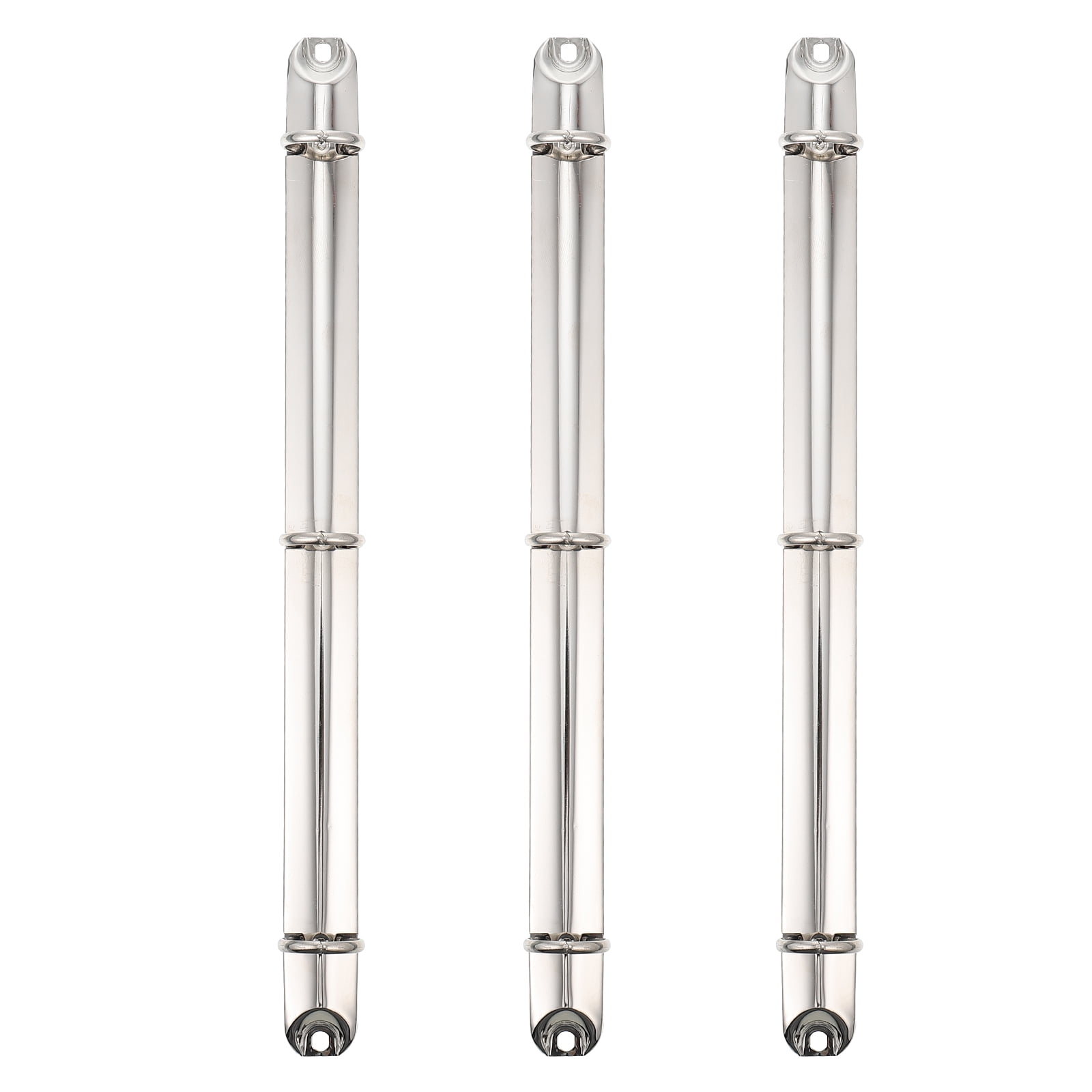 3 Pcs A4 Binder File Accessory Metal Rings Clips Household Leaf Binders ...