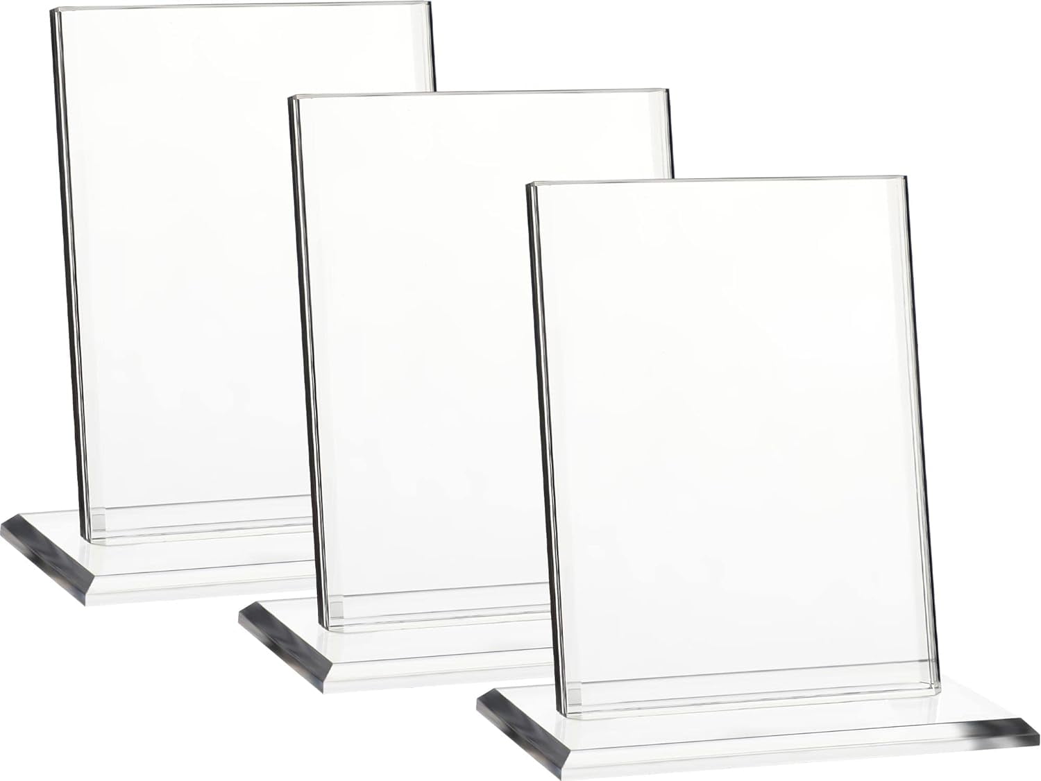 3 Pcs Acrylic Baseball Card Frame Display Stand Trading Card Display ...