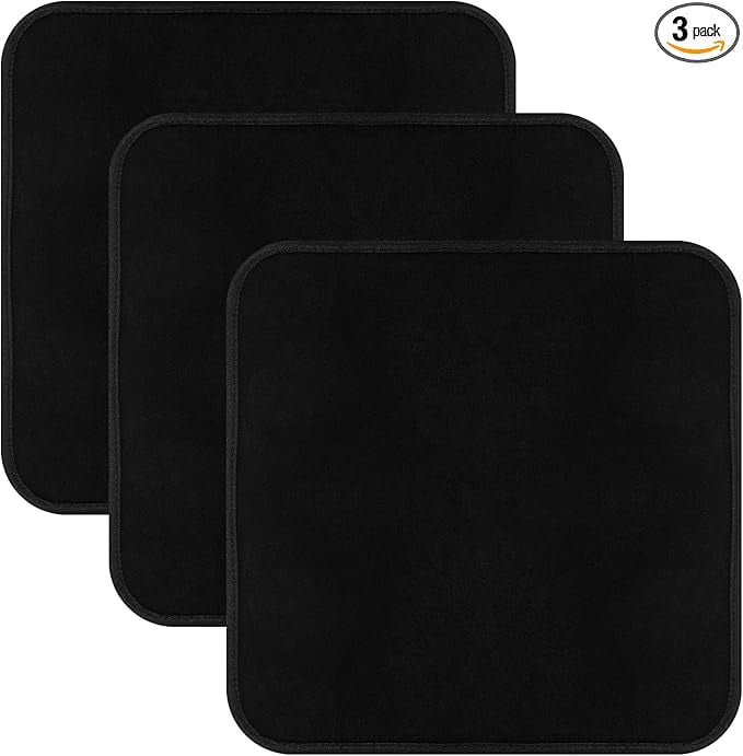 3 Pcs Activated Carbon Chair Pads 16 x 16 Inch Flatulence Pad Reusable ...