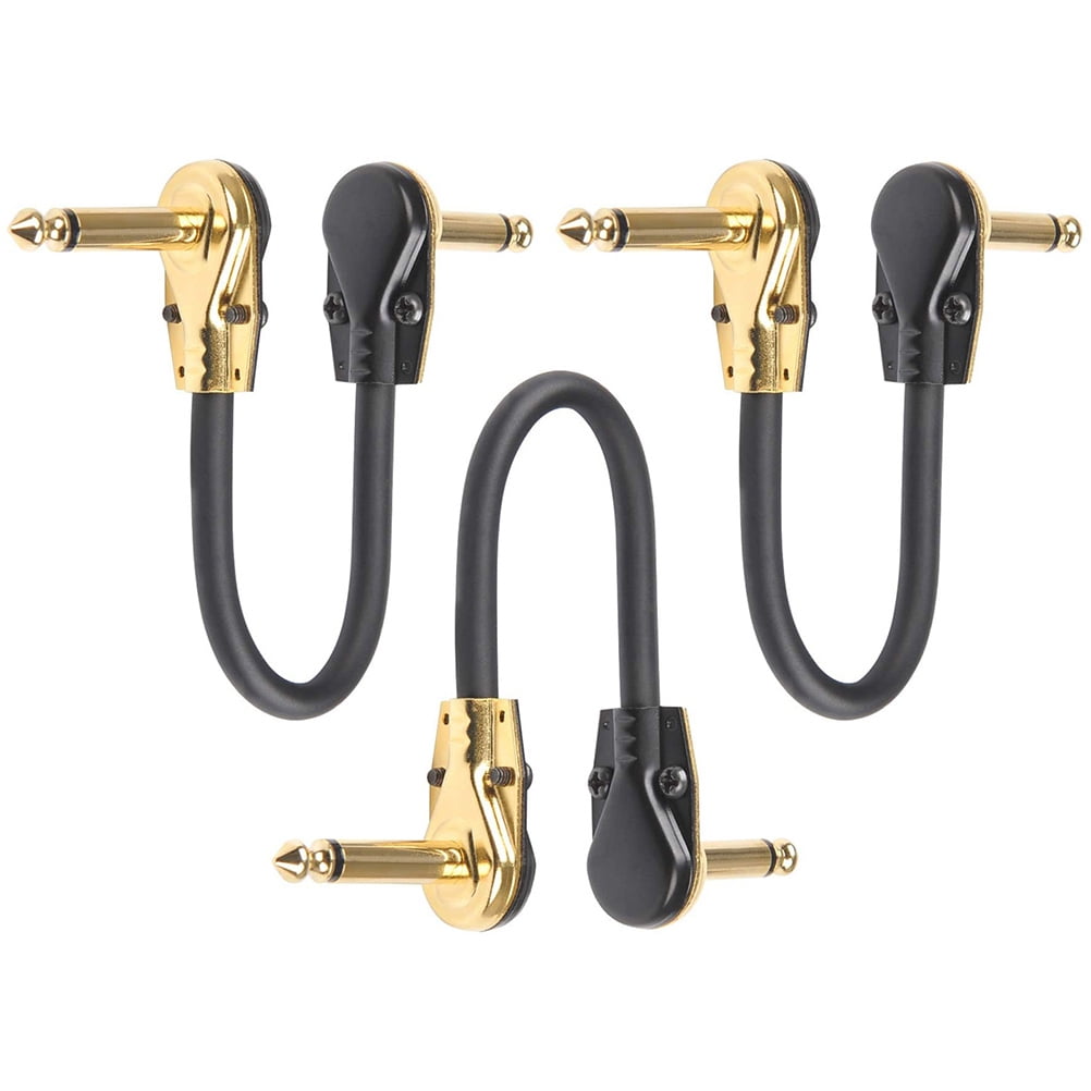 3 Pcs Adjustable Guitar Effect Line Practical Cable Effector Parts ...