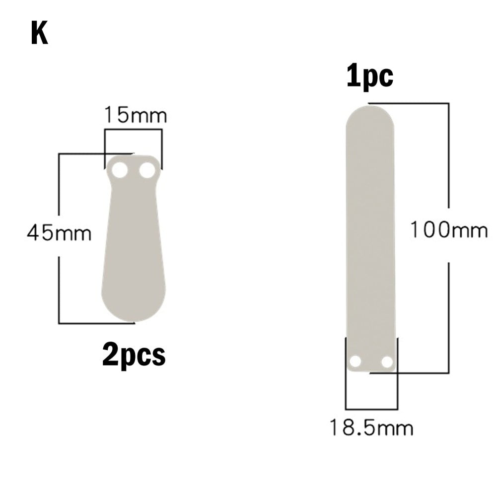 3-Pcs Air Compressor Valve Plates Fitting Sets Silent Oil Free Piston ...