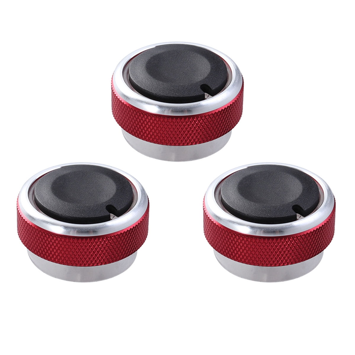 3pcs Air Conditioning Control AC Knob for Focus 2 3 Red - Walmart.com