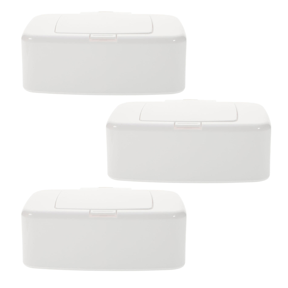 Raindrops 3pcs Multifunctional Wipes Organizer Dispensing Box for ...