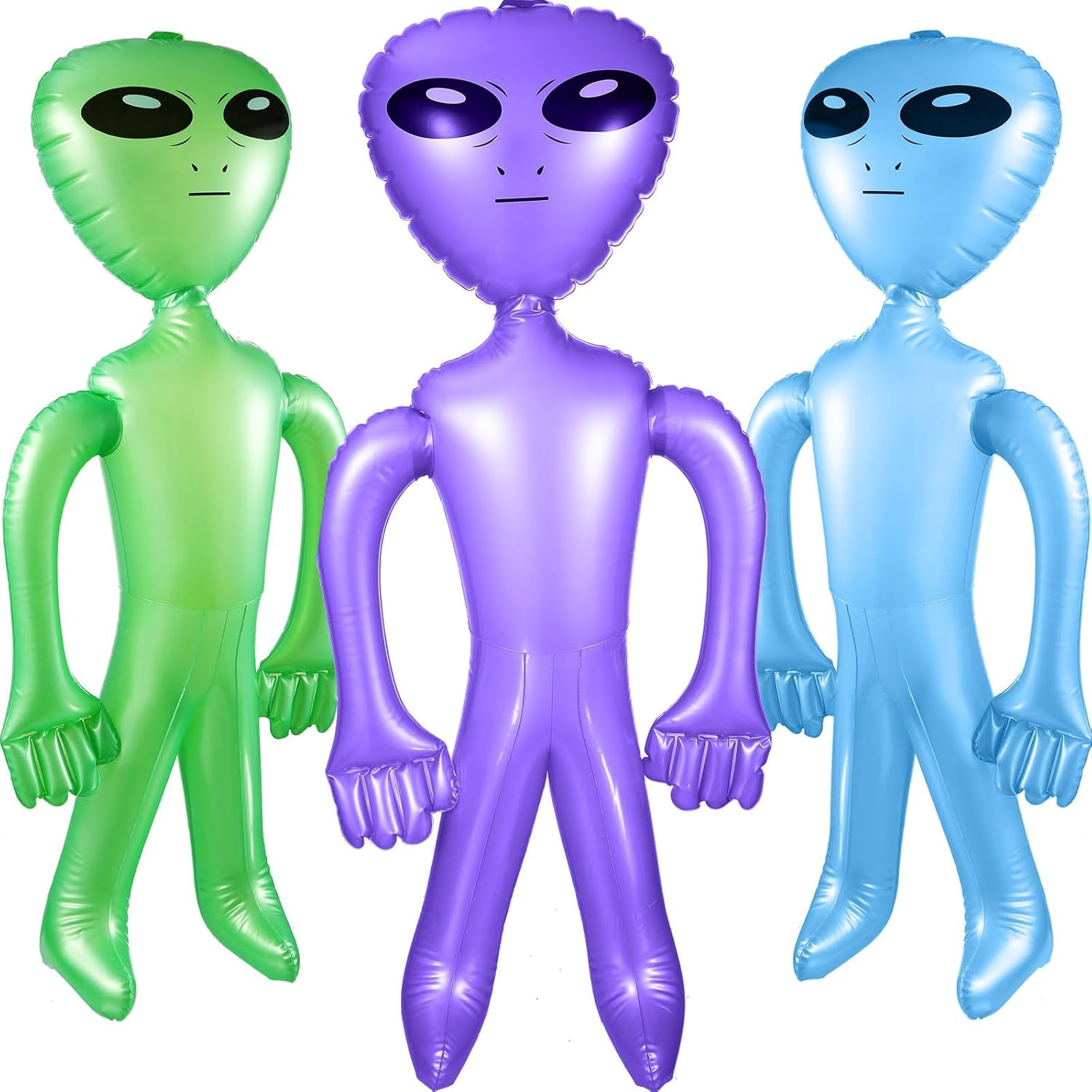 3 Pcs Alien Inflates Inflatable Alien Jumbo Alien Blow up Toy for Party ...